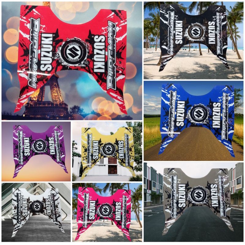 ACRYLIC BURGMAN MATTING/FOOTBOARD + SCREE SCREW & SPACER / BURGMAN ...