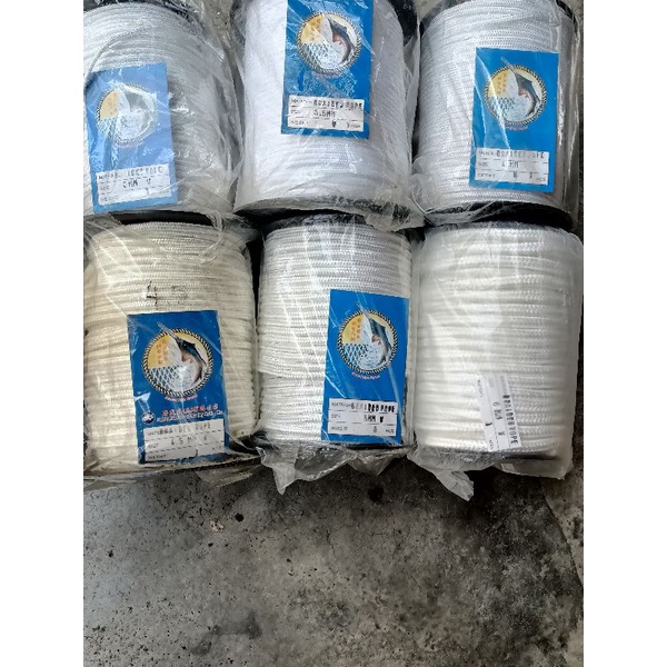 WHITE BRAIDED NYLON ROPE (3MM,3.5MM,4MM,4.5MM,5MM,6MM ) | Shopee Philippines