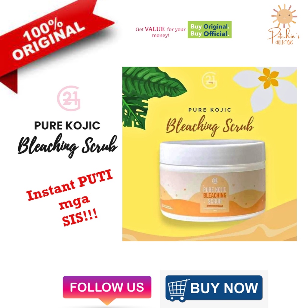 Pure Kojic Bleaching Scrub | Shopee Philippines