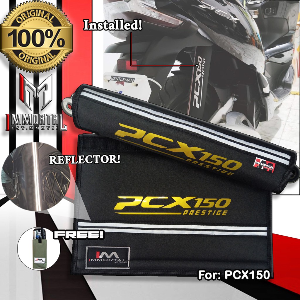 Honda PCX 150 SHOCK COVER GOLD PRINT 2 PIECES | Shopee Philippines