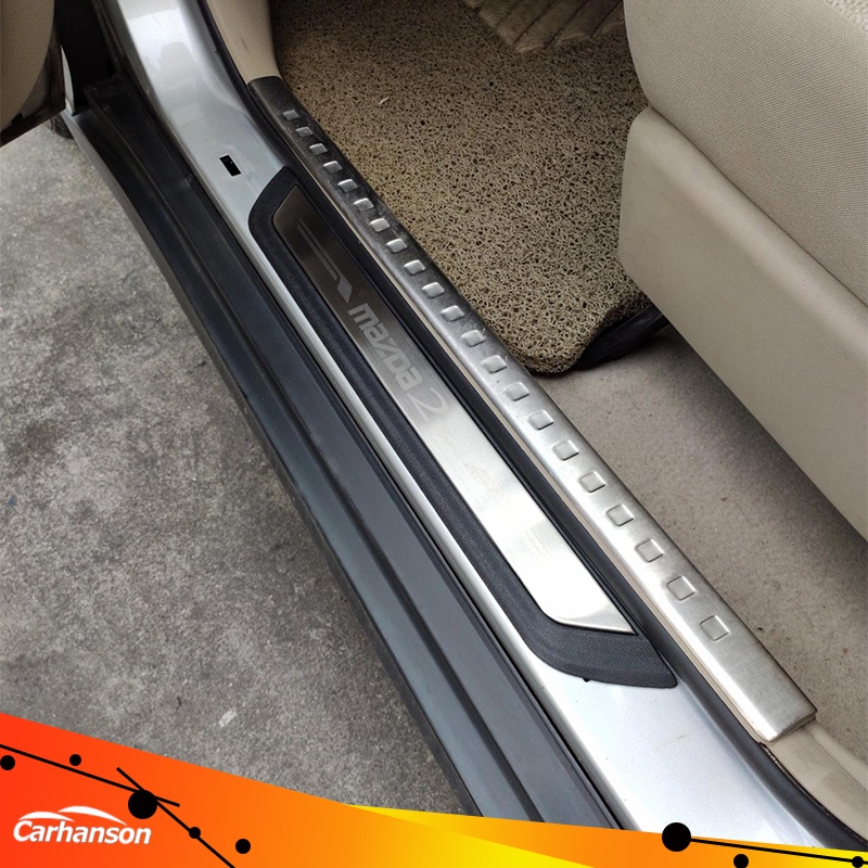 Car Accessories For Mazda 2 Car Sticker 2012-2023 2024 Stainless Steel ...