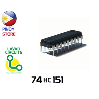 74HC151 74LS151 74151 8-input Multiplexer IC Line Data Selector 74151 digital MUX logic IC ...