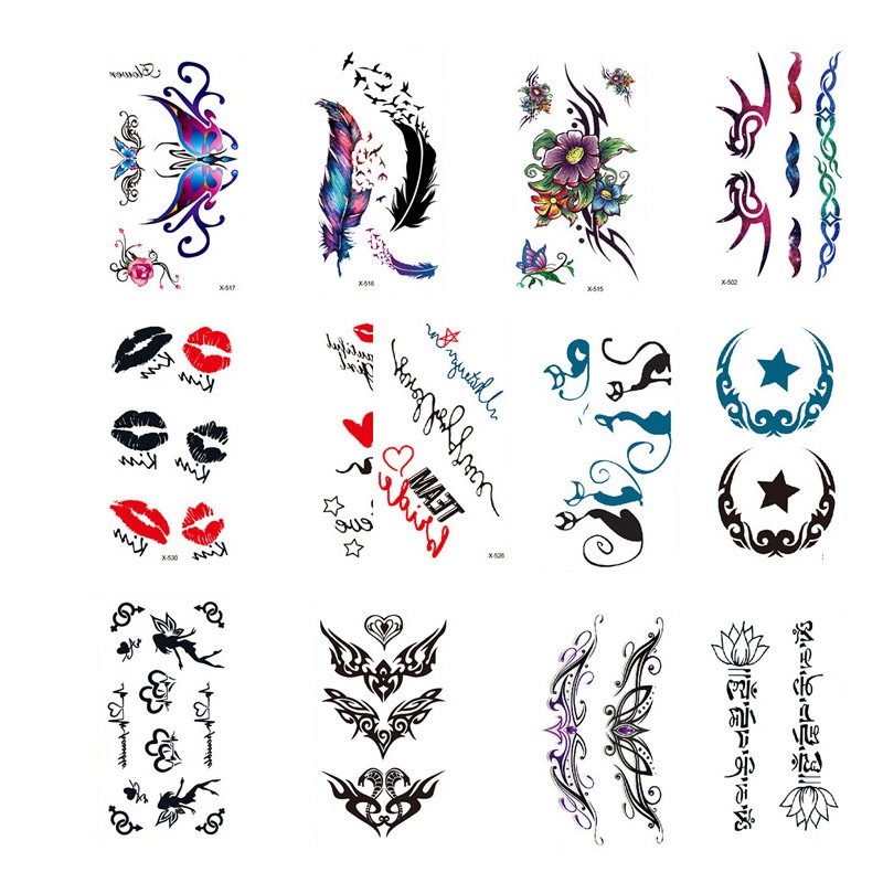Manufacturers Supply Fresh Tattoo Sticker Waterproof Tattoo Stickers ...