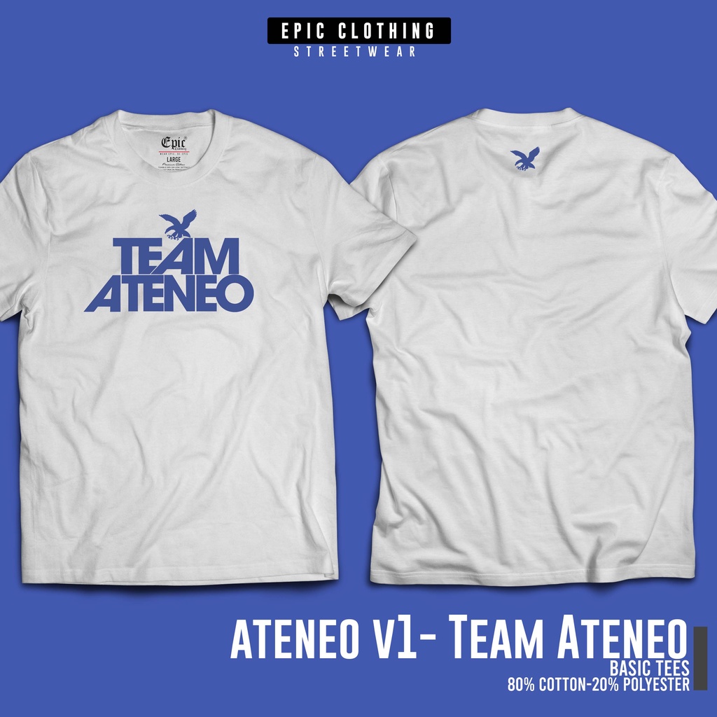 FREE CUSTOMIZE OF NAME AND NUMBER ATENEO V1 TEAM ATENEO ADMU BLUE ...