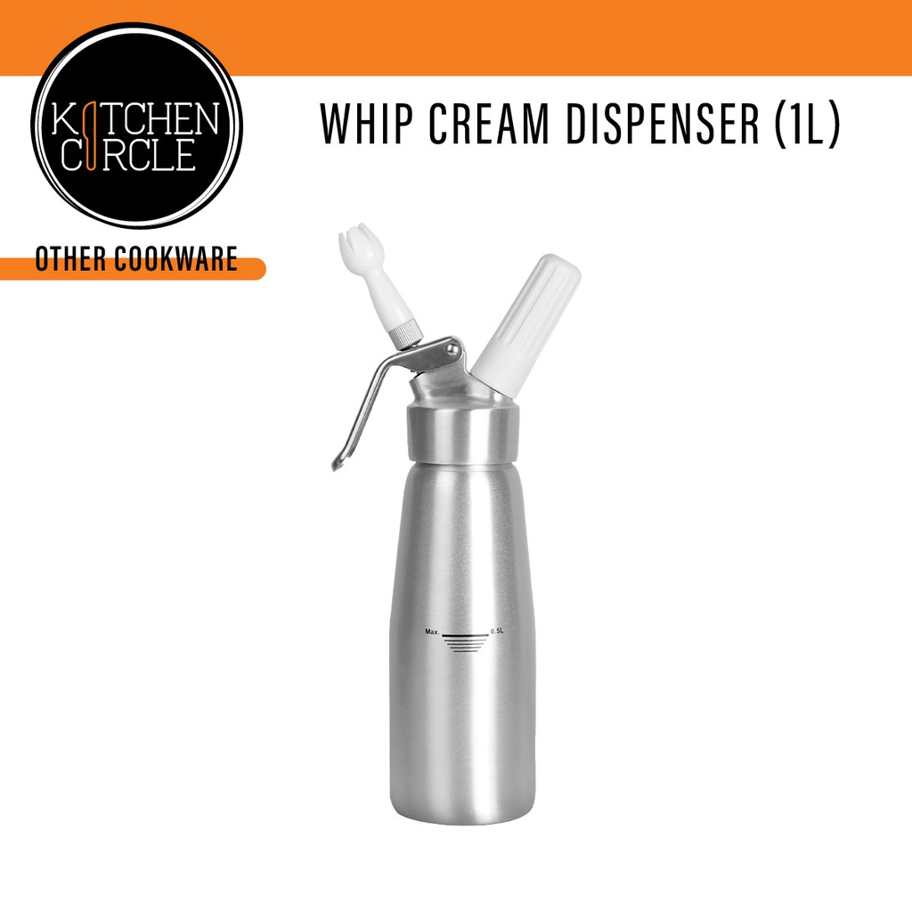 Aluminum Whip Cream Dispenser 500ml and 1000ml | Shopee Philippines