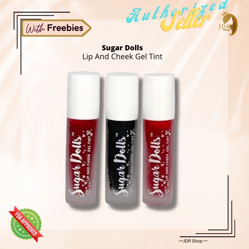 OLD PACKAGING Lip and cheek gel tint Sugar Dolls (SUGARDOLLS) | Shopee Philippines