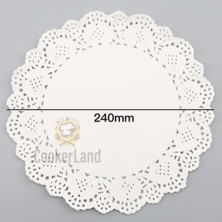 150 Pcs Round Lace Paper Doilies/Dolly Paper/Doily Paper/White Food ...