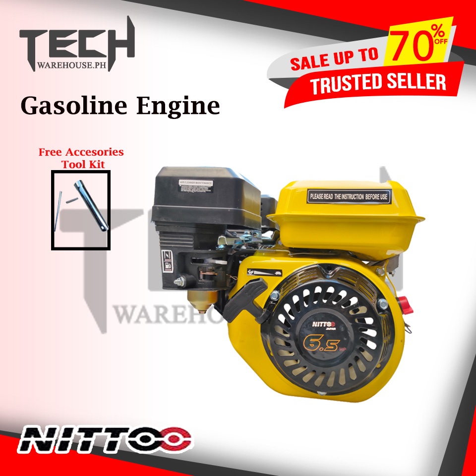 Nittoo Gasoline Engine 6 HP | Shopee Philippines