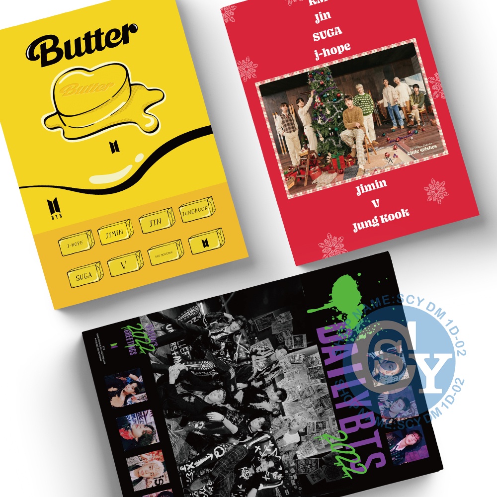Enhypen Answer Season's Greetings Butter BTS Mini Photo Album Booklet ...