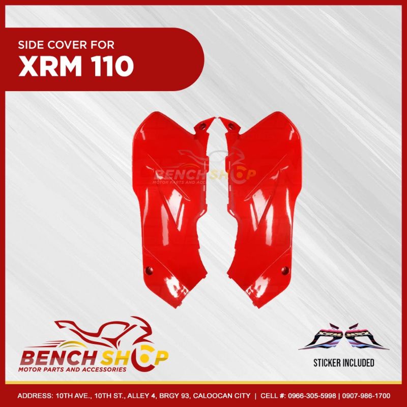 XRM 110 Side cover (Class A) | Shopee Philippines