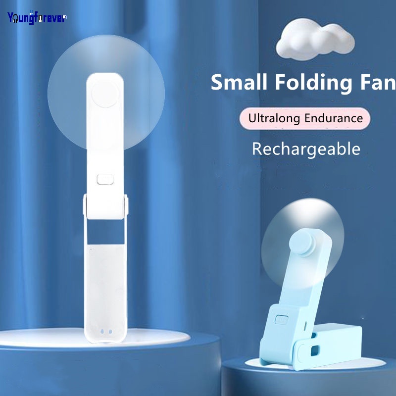 USB Rechargeable Mini Portable Handheld Fan/ Student Office 3 Speed ...