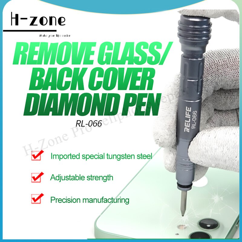 RELIFE RL-066 Glass Breaking Pen for IPhone 11 12 for Huawei Cell Phone ...