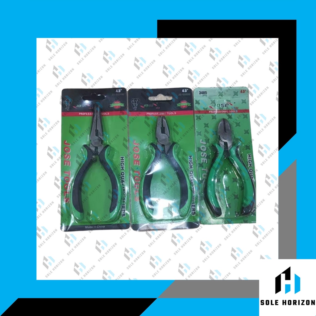 Sole Horizon JOSE 4.5 Inch Green and Black Mini Pliers for Jewelry ...