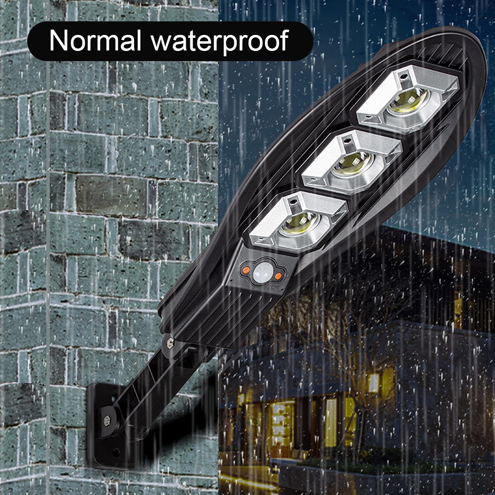 Wall Light Solar Powered IP65 Waterproof Lamp Rechargeable PIR Motion ...
