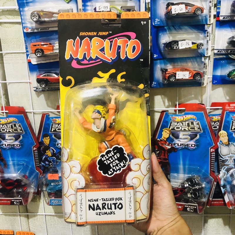 [Vintage] NARUTO GAARA & SASUKE (Shonen Jump) Nine-Tailed Fox Attack ...