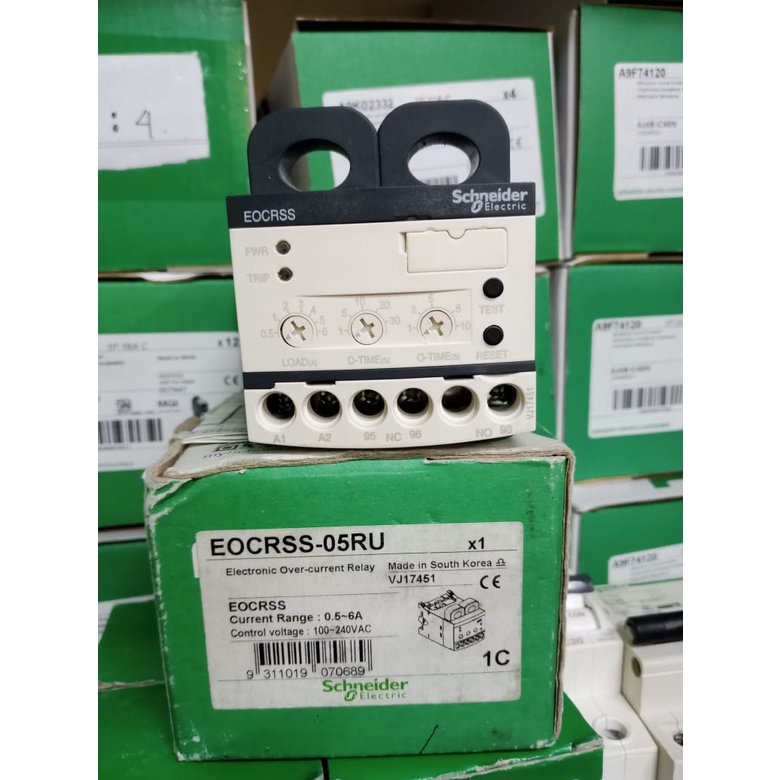 Electronic over current relay 0.5 - 6 A 220V AC EOCRSS-05RU SCHNEIDER | Shopee Philippines