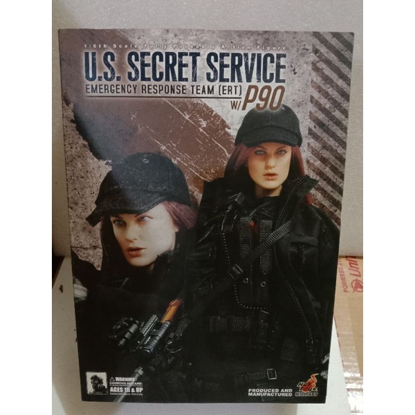Hot toys MILITARY US SECRET SERVICE EMERGENCY RESPONSE TEAM P90 ...