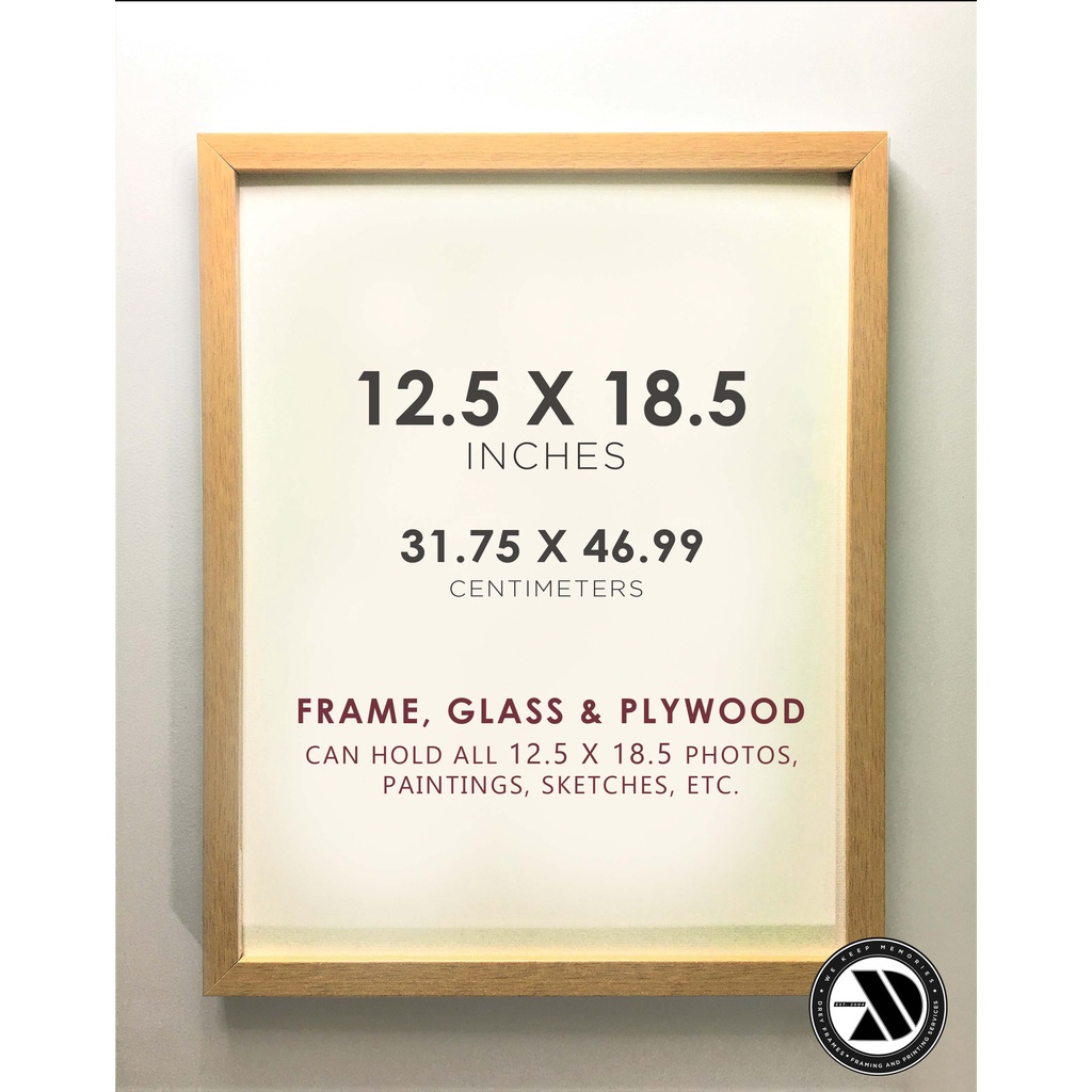 12.5x18.5 Inches Picture Frame - Wall Frame - Photo Frame | Shopee ...