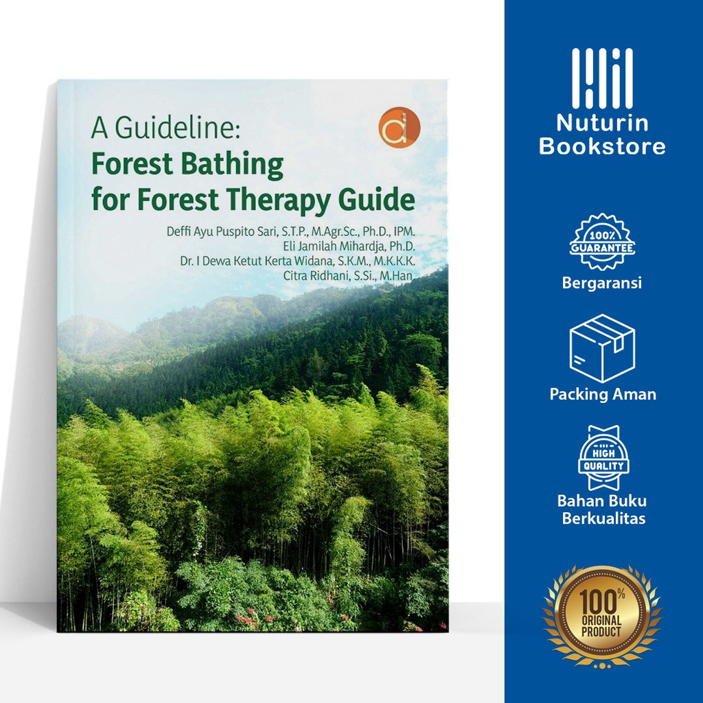 Book A Guideline: Forest Bathing for Forest Therapy Guide | Shopee ...