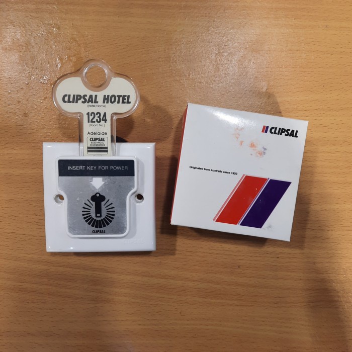 Clipsal/hotel key card switch | Shopee Philippines