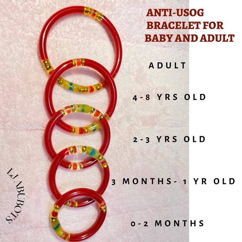 Anti-Usog Bracelet for Baby and Adult (BLESSED INFRONT OF QUIAPO CHURCH ...