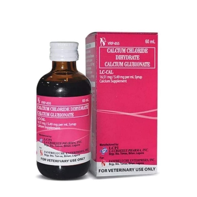 LC-Cal Syrup 60ml (HappyPets) | Shopee Philippines