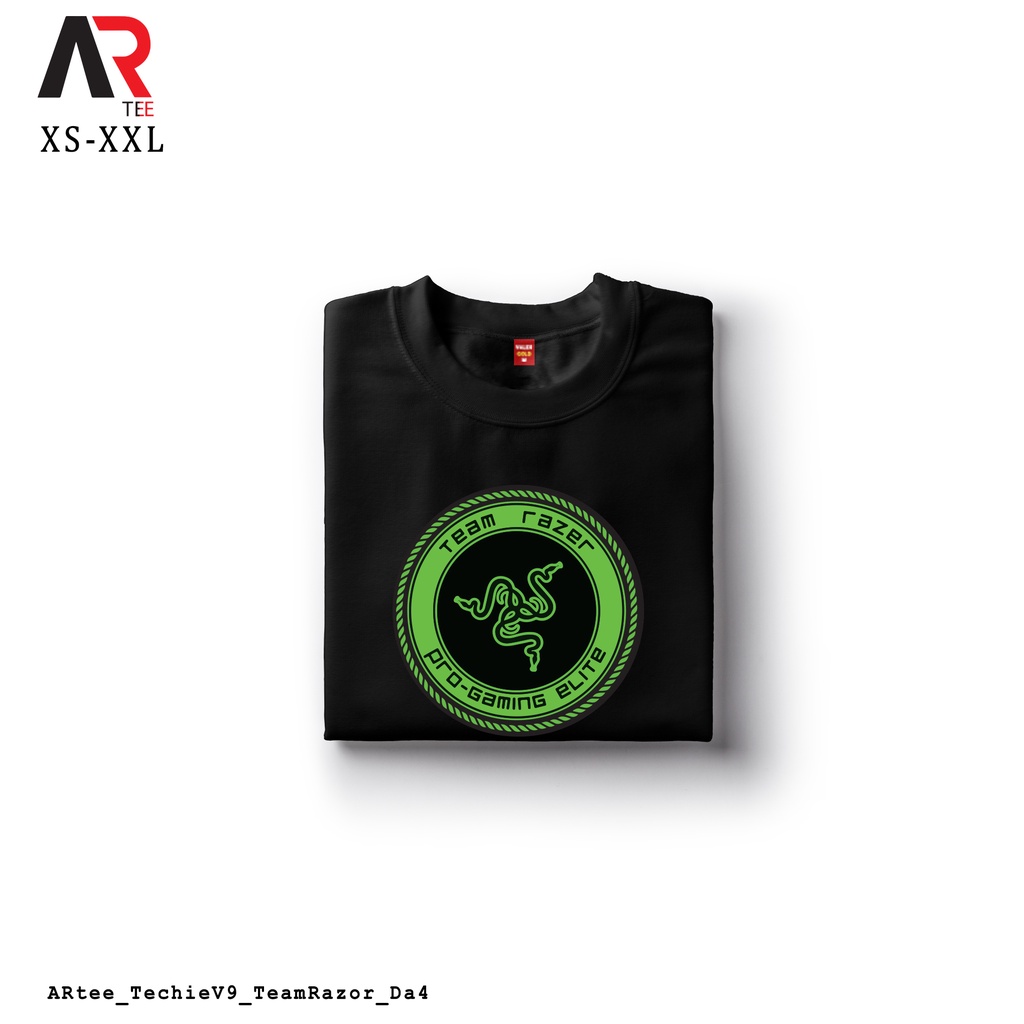 AR Tees Techie V9 Team Razor Logo Game Customized Shirt Unisex t-shirt ...