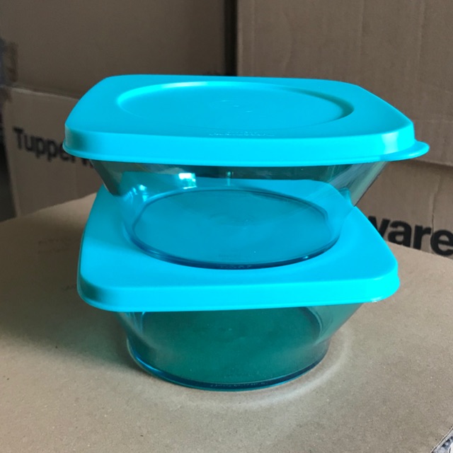 Clear Square Bowl (2pc) | Shopee Philippines