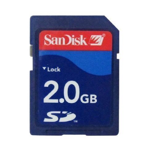 SD 2GB Secure Digital Memory Card Standard And Blue High Speed for ...