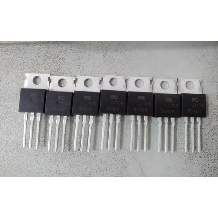 Bu406 7A/200V Transistor High-Voltage Switching Tube IC TO220 AK88 ...