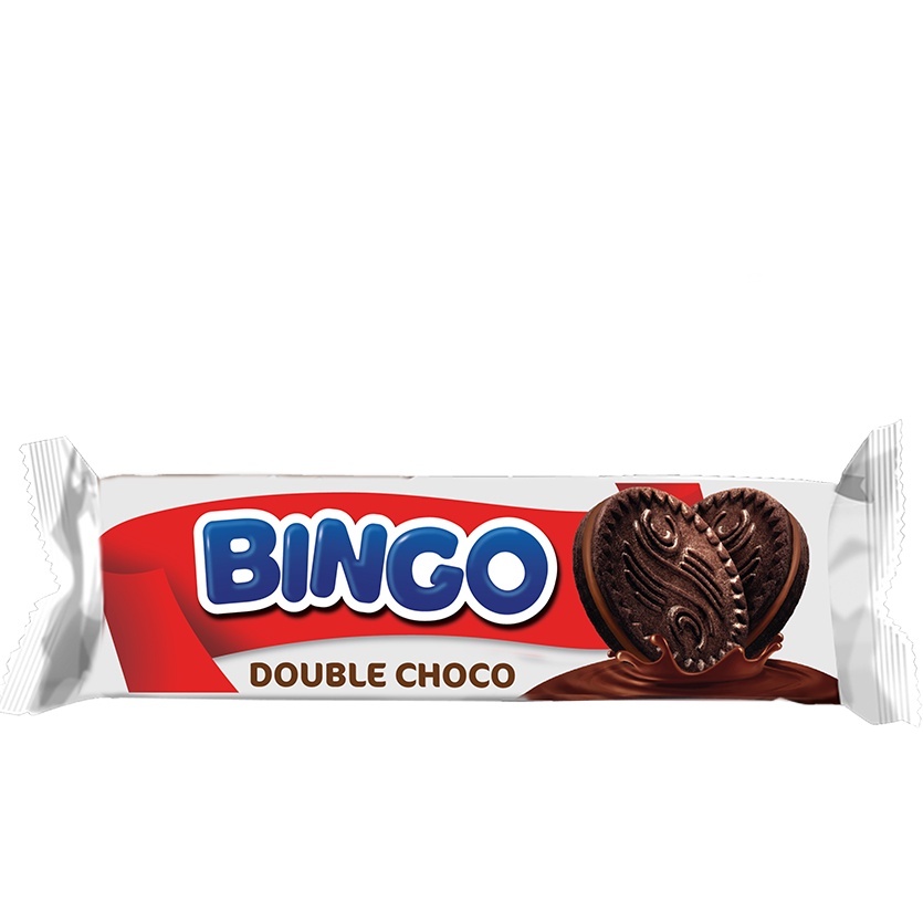 Bingo Cookie Sandwich Double Choco Slugs 75g | Shopee Philippines