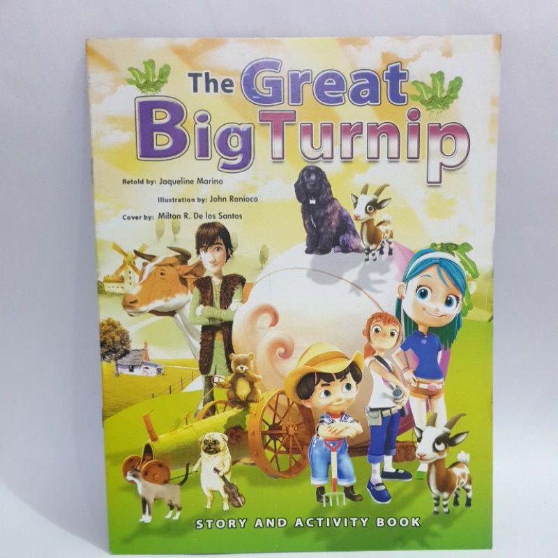 The Great Big Turnip- Bedtime Stories and Activity Book ( Read and ...