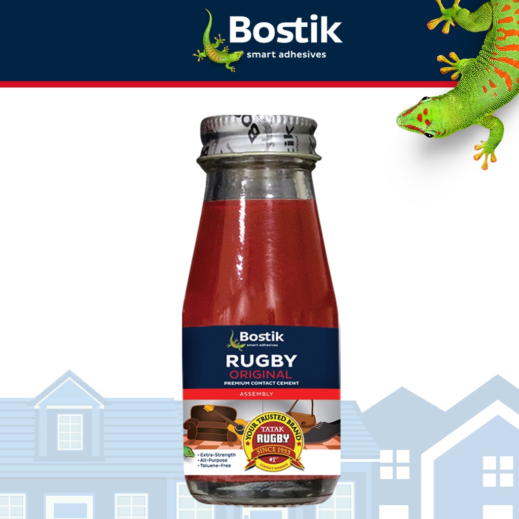 Bostik Rugby Original Contact Cement Adhesive 45ml No. 1 All Purpose ...