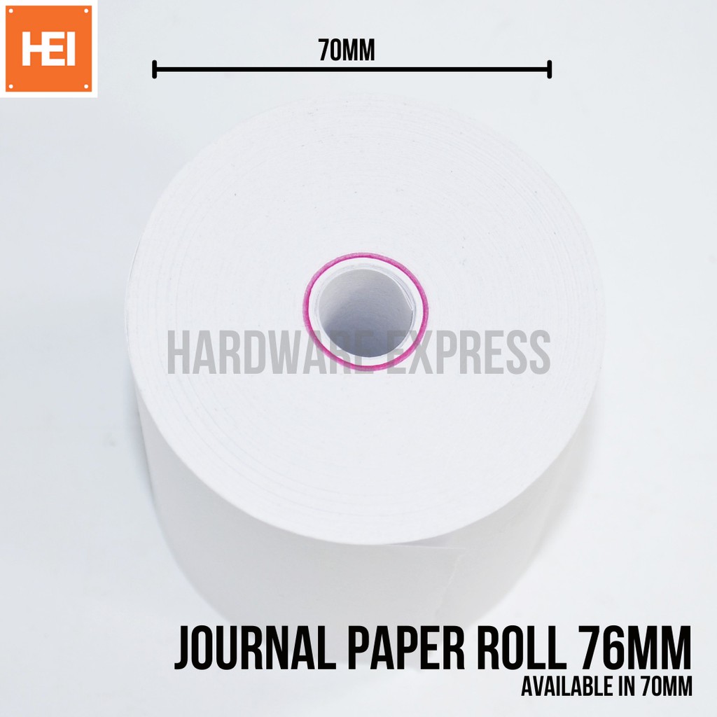 POS Journal Paper 76x70mm, 57X40MM, 57X60MM, 57X70MM (NON-THERMAL) 1ply ...