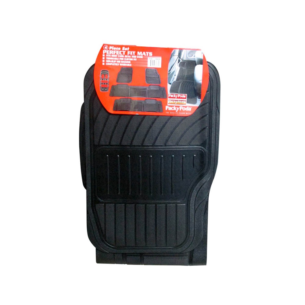 Concorde Packy Poda Car Matting Black 4 Pieces | Shopee Philippines