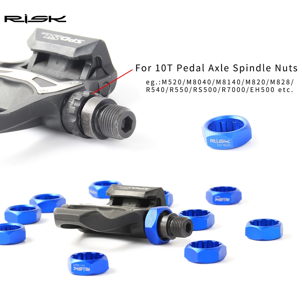 RISK 1pc MTB Bike Road Bicycle Self Locking Pedal Disassembling Tool ...