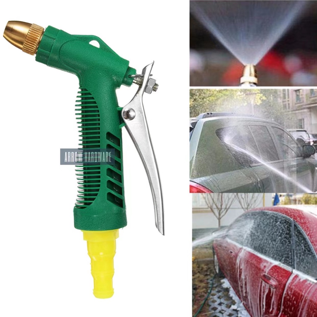 High Water Pressure Hose Nozzle Lever Spray | Shopee Philippines