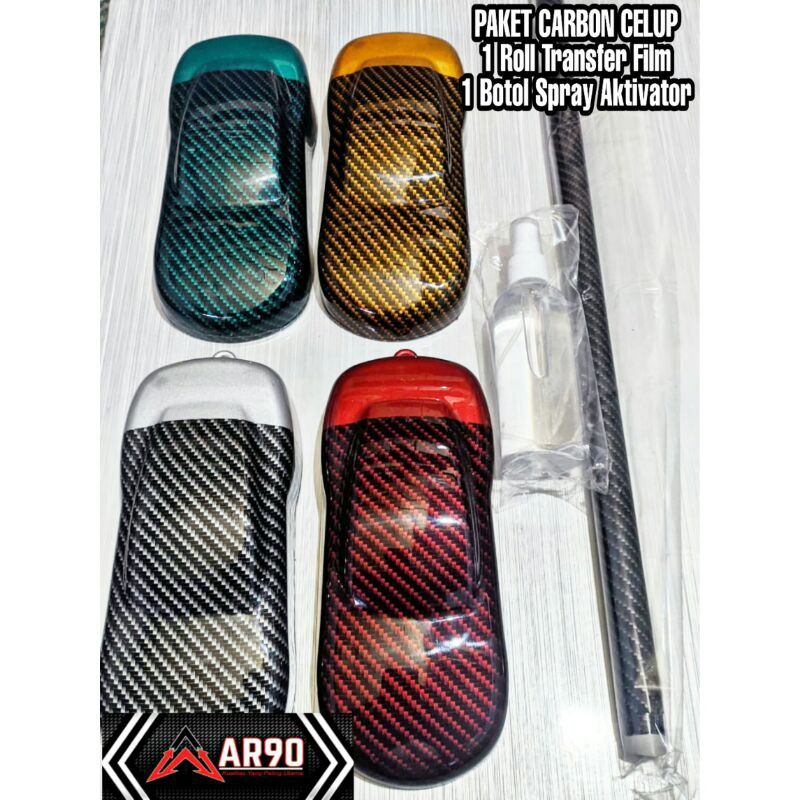 Wtp carbon Dip Package wtp water transfer printing free Paper Duct Tape ...