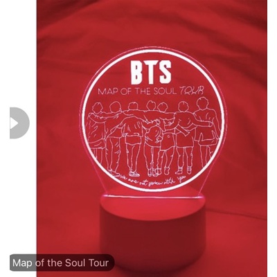 BTS LAMP ARMY BOMB 3D Acrylic LED Lamp Night Desk Room Lamp | Shopee ...