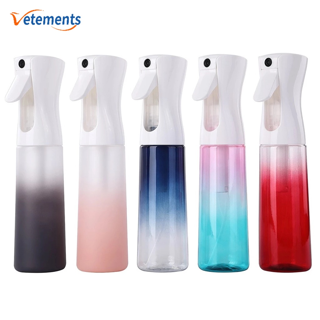 300ML Gradient Color High Pressure Continuous Spray Bottle For Alcohol ...