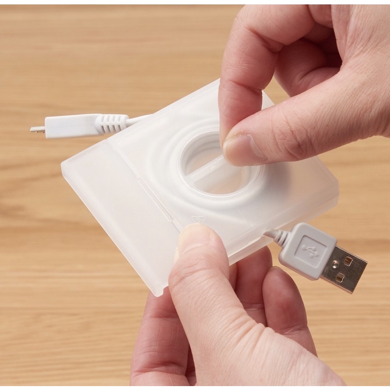 Muji PP Cable Case with Phone Stand | Shopee Philippines