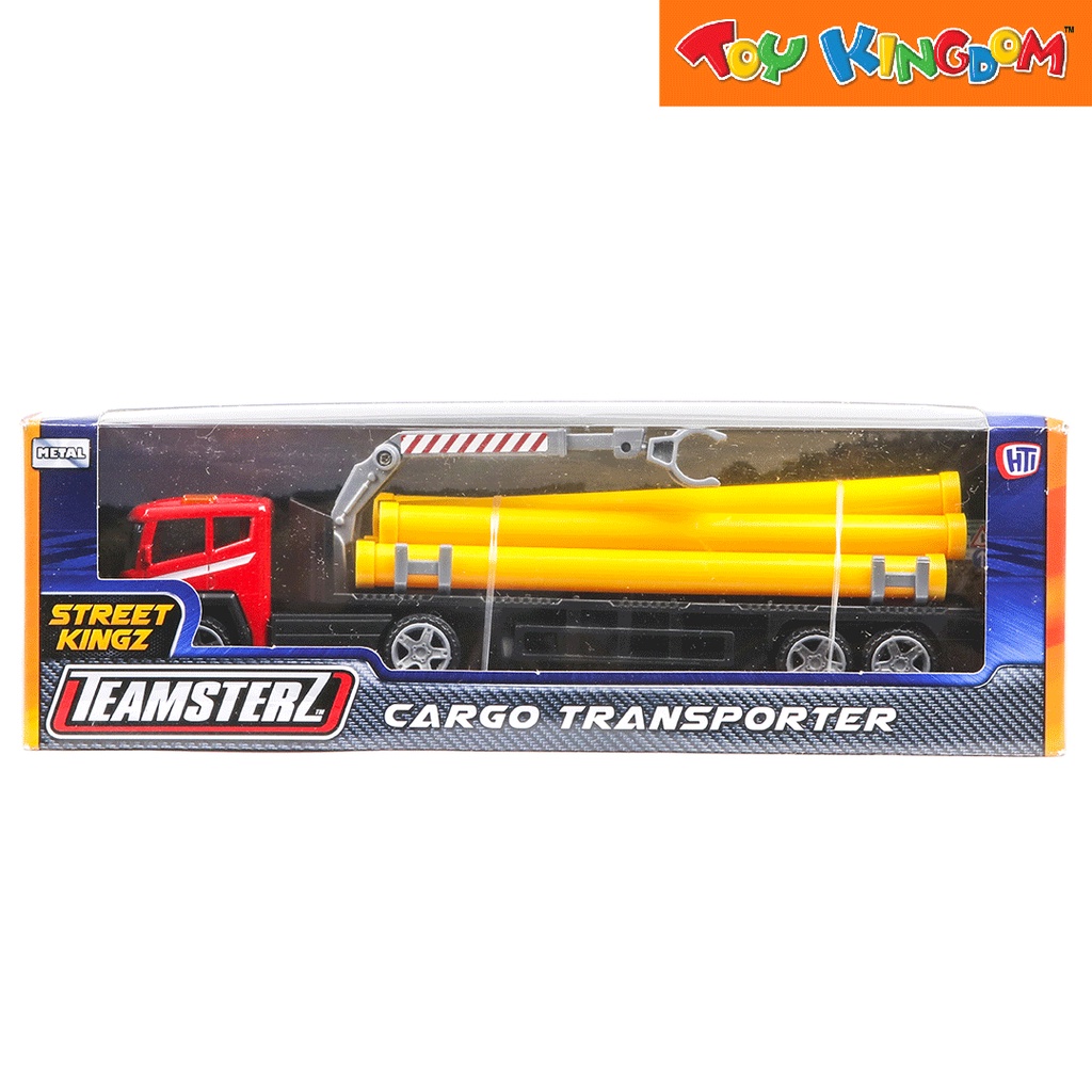 Teamsterz Cargo Transporter Red Vehicle | Shopee Philippines