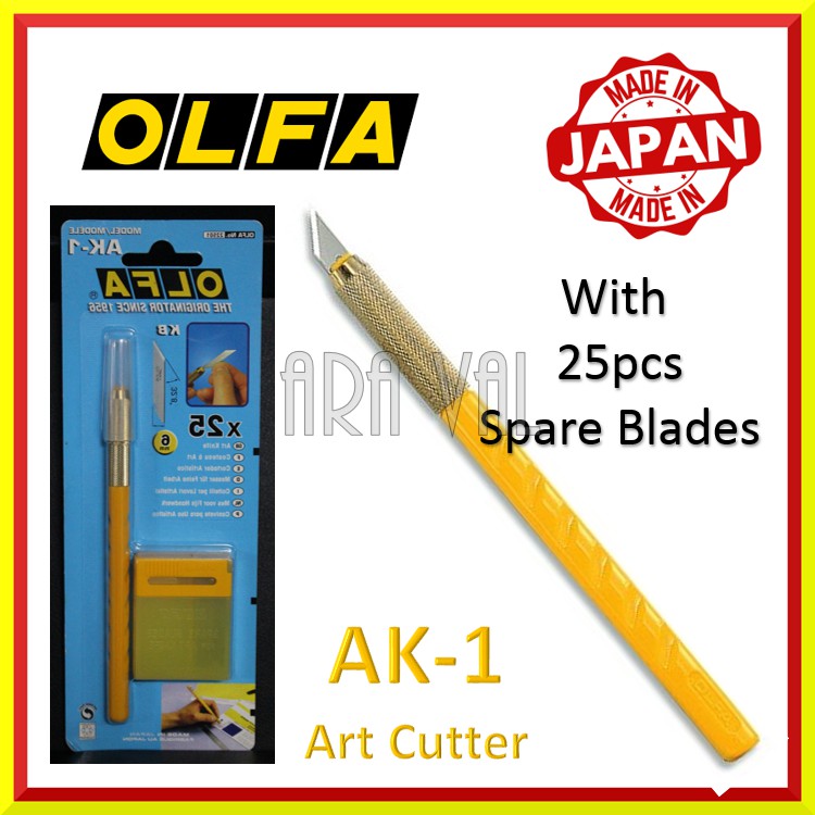 Art Cutter/Hobby Precision Cutter Olfa Ak-1 | Shopee Philippines
