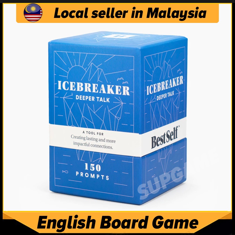 150 Cards Conversation Starter Icebreaker Deck Card Game Intimacy Deck ...