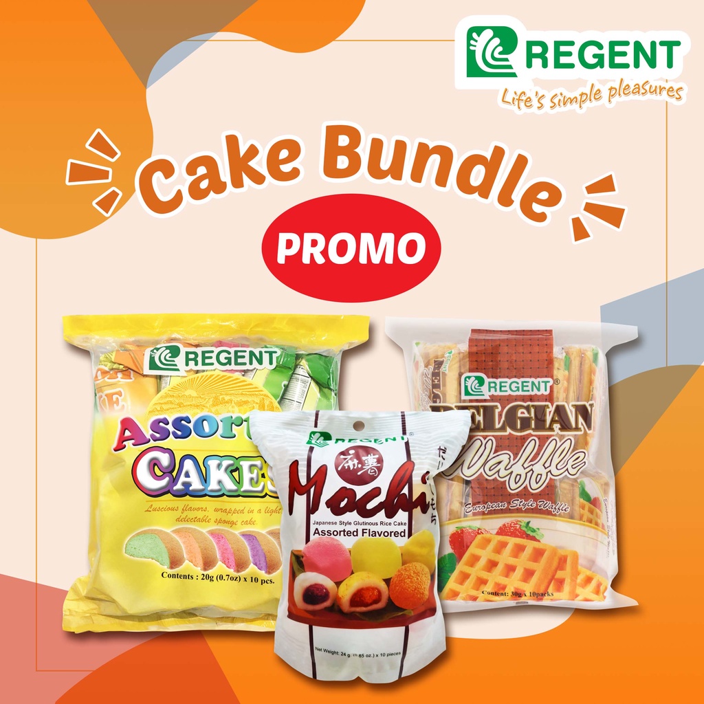 Regent Foods Bundle Promo 4 (Assorted Cakes, Belgian Waffle, Assorted ...