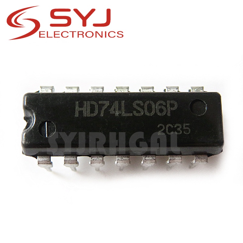 10 piece SN74LS06N DIP14 SN74LS06 DIP 74LS06N 74LS06 new and original IC In Stock | Shopee ...