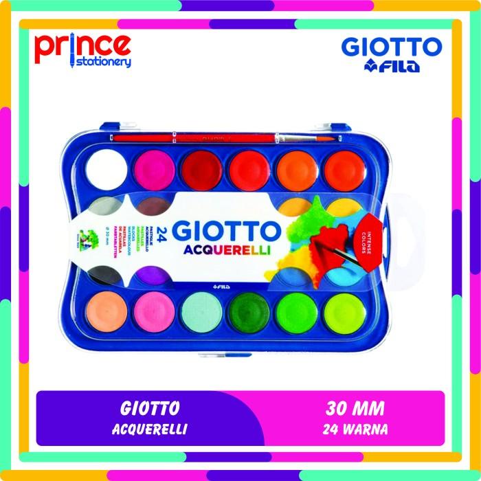 Giotto WATERCOLOUR BLOCKS / GIOTTO Water CAT 30MM 24 Colors AL6 ...