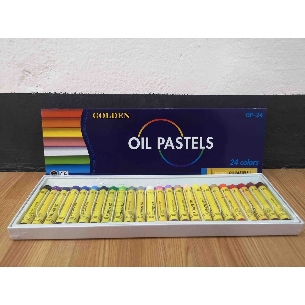 [RAMI] Golden Oil Pastel 8,12,16,24,36 COLORS | Shopee Philippines