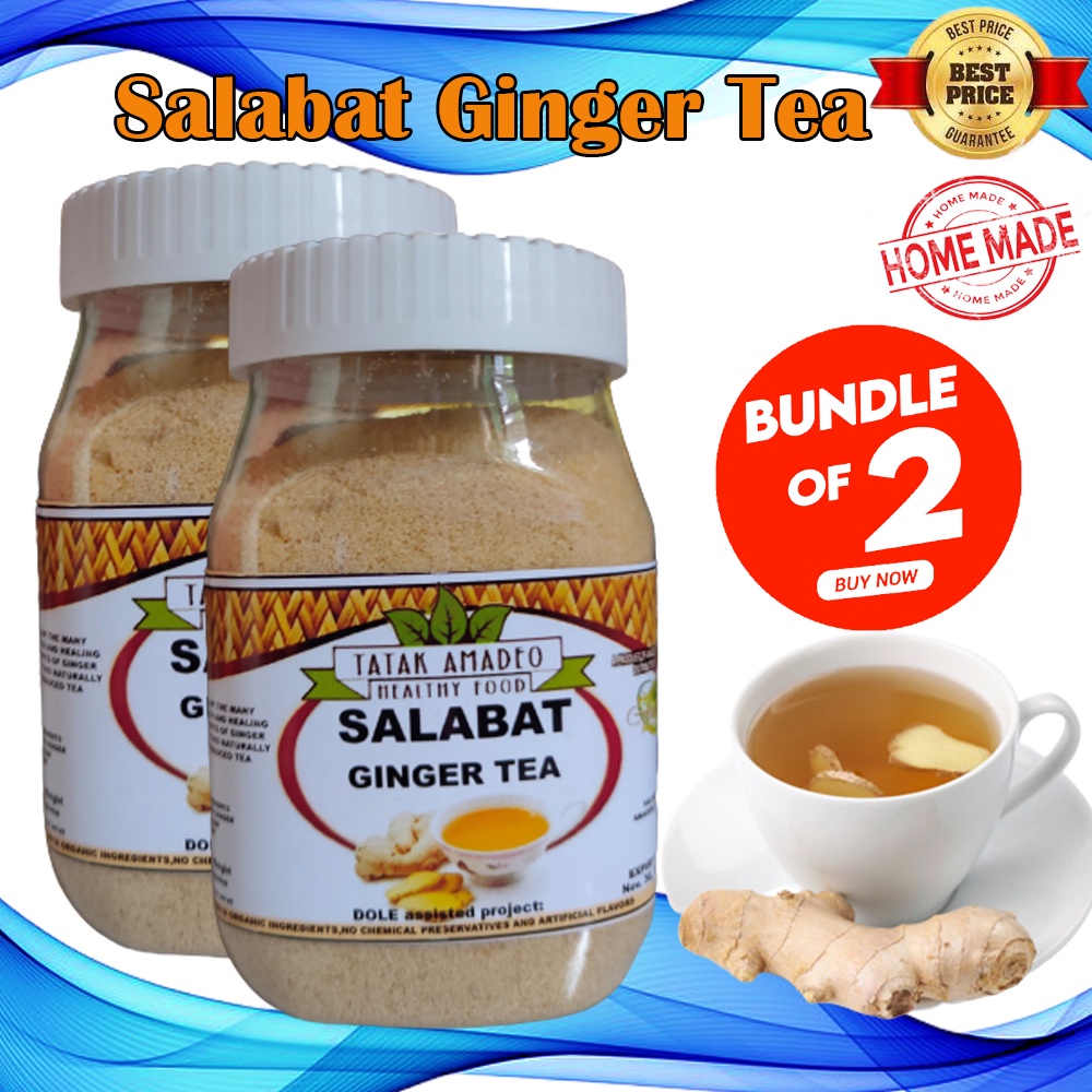 (Bundle of 2) Amadeo Salabat Ginger Tea 350g (Bottle) | Shopee Philippines