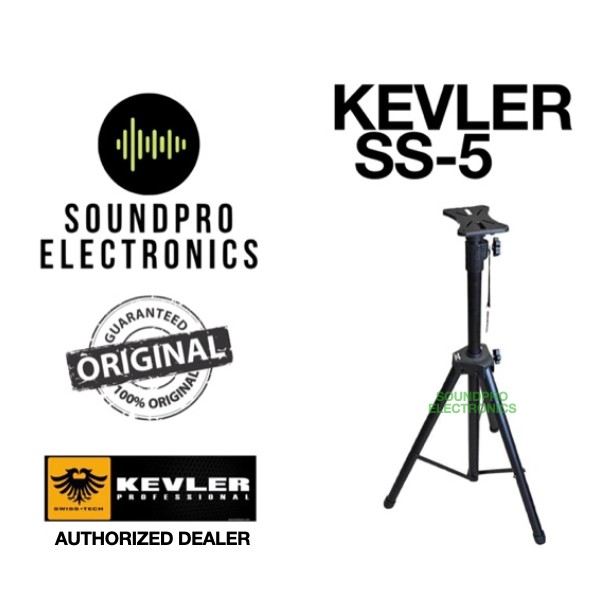 Kevler SS-5 Professional Speaker Stand with Base Plate (1pc) | Shopee Philippines